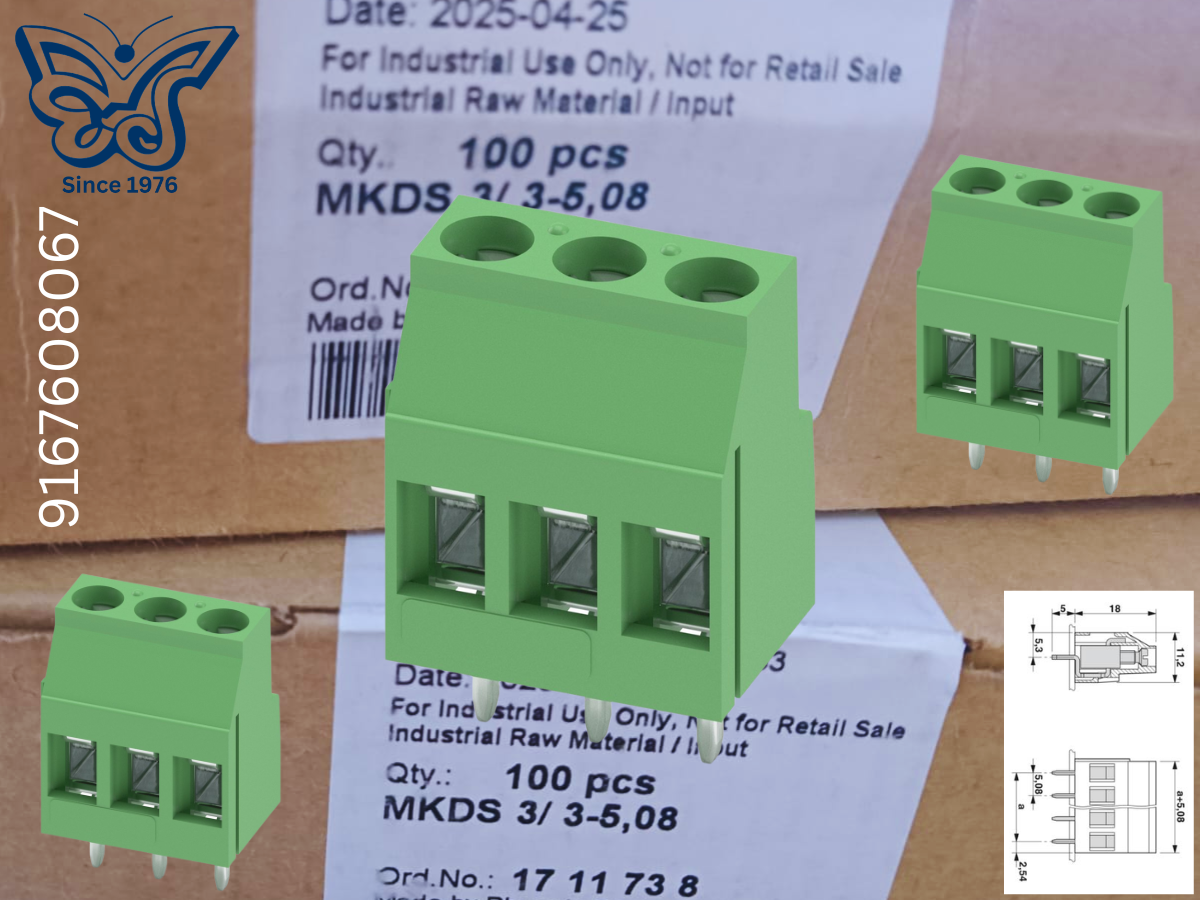 MKDS 3/ 3-5,08-PCB terminal block