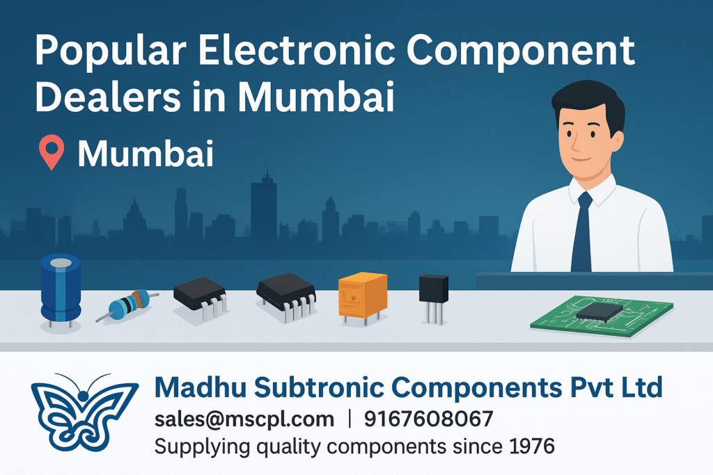 popular electronic component dealers in Mumbai